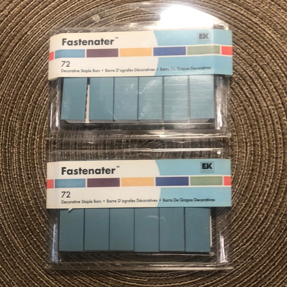 Ek Success | Office | Fastenater Baby Blue Staple Bars | Poshmark